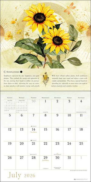 Year of the Witch 2026 Wall Calendar by Temperance Alden - Spiral Circle