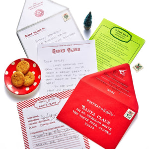 Santa Letter Writing Kit - Spiral Circle